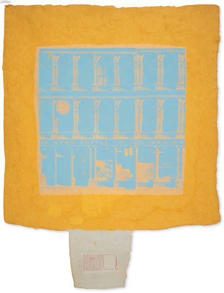 Robert Rauschenberg | TRACER (1962) | MutualArt