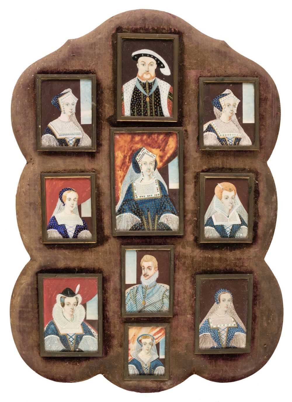 British School, 20th Century | Portraits of Henry VIII and other Tudor ...