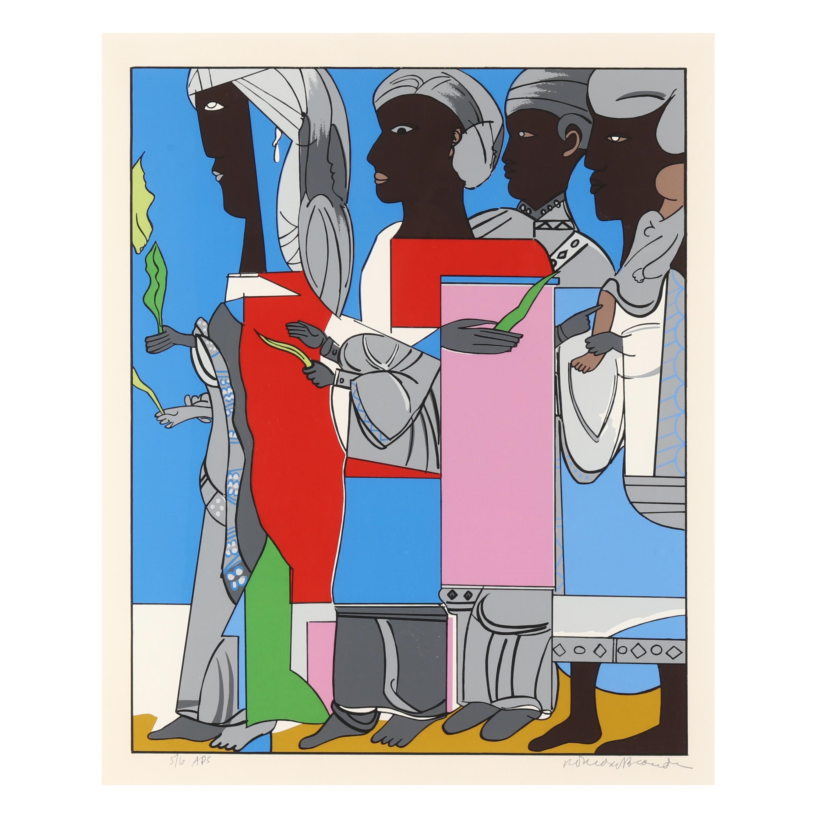 Romare Bearden | Homeboy | MutualArt