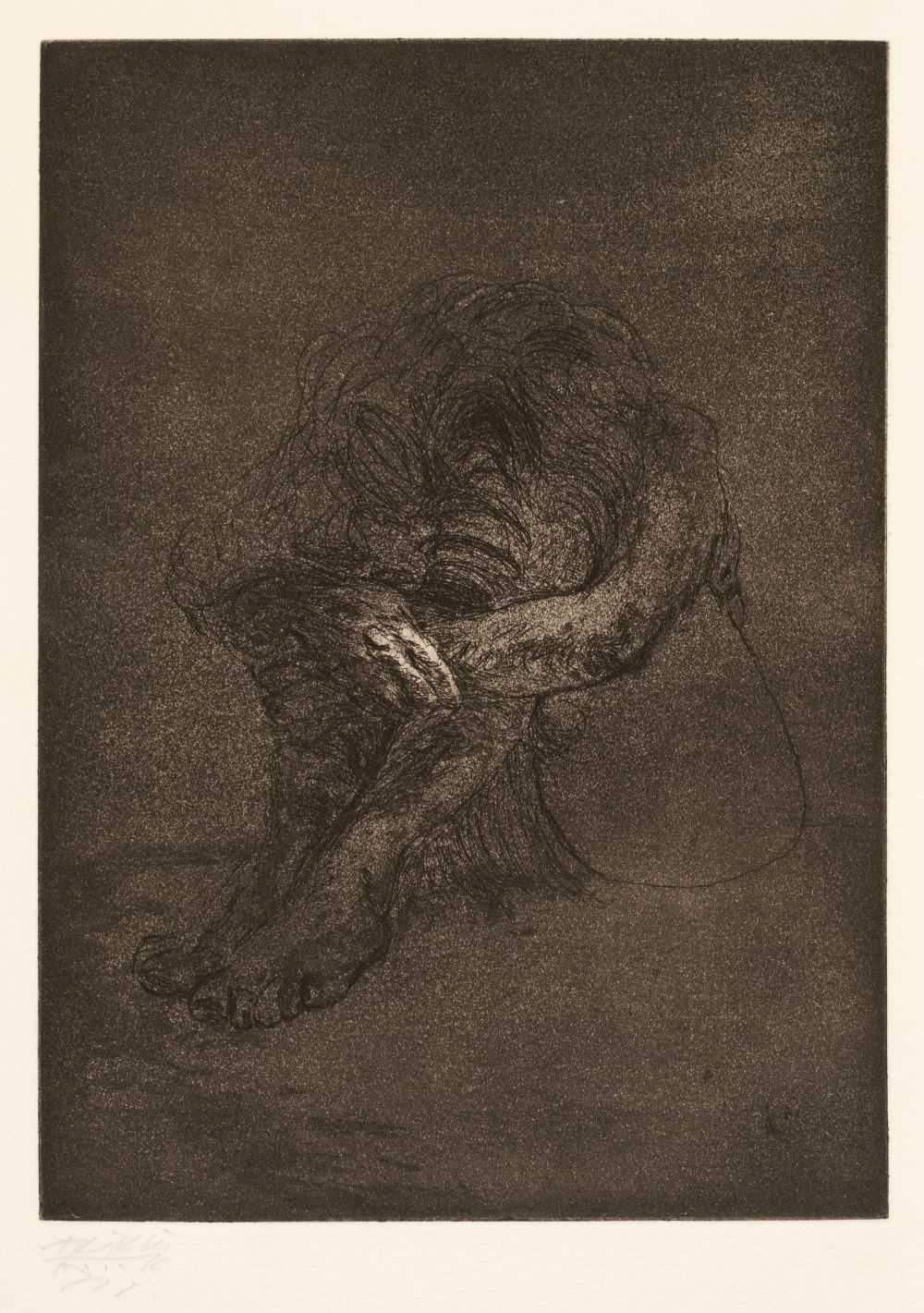 Avigdor Arikha | Samuel Beckett (1972) | MutualArt