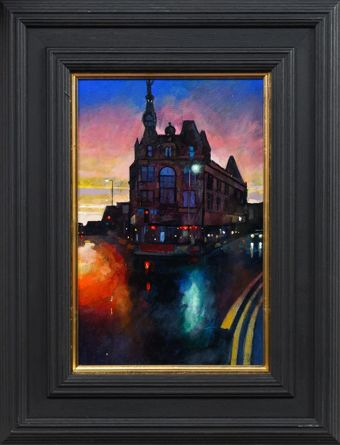 Bryan Evans | DUSK ON THE ANGEL BUILDING | MutualArt
