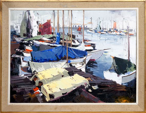 Ramon Pujol | YACHTS IN MARINA | MutualArt