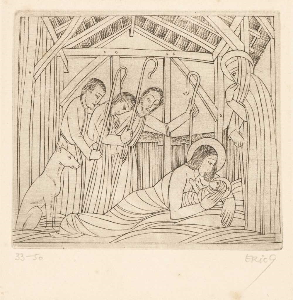 Eric Gill | 2 Works: Elizabeth Gill (1924) | MutualArt
