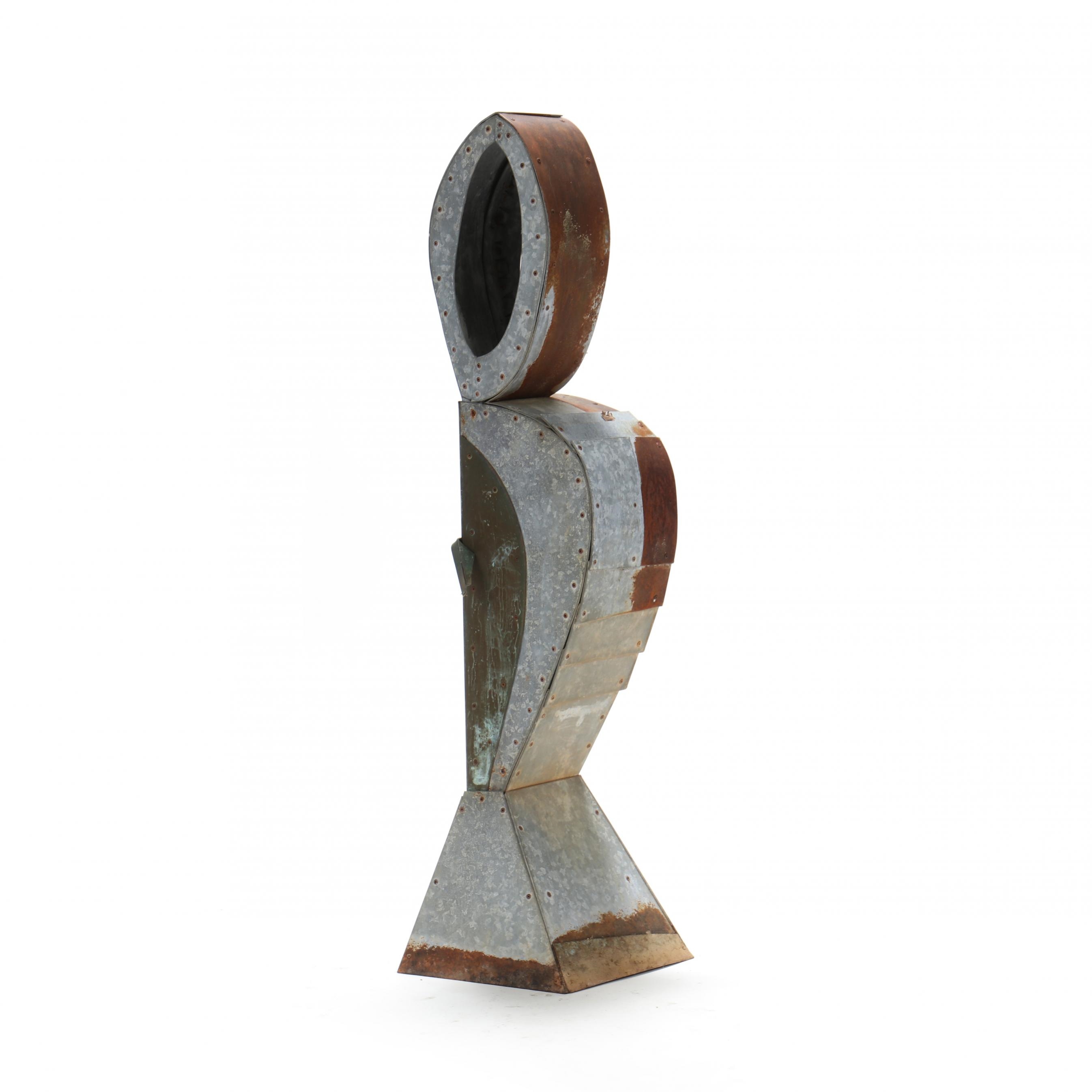 Rudy Rudisill | Mixed Metals Abstract Outdoor Sculpture (Late 20th ...