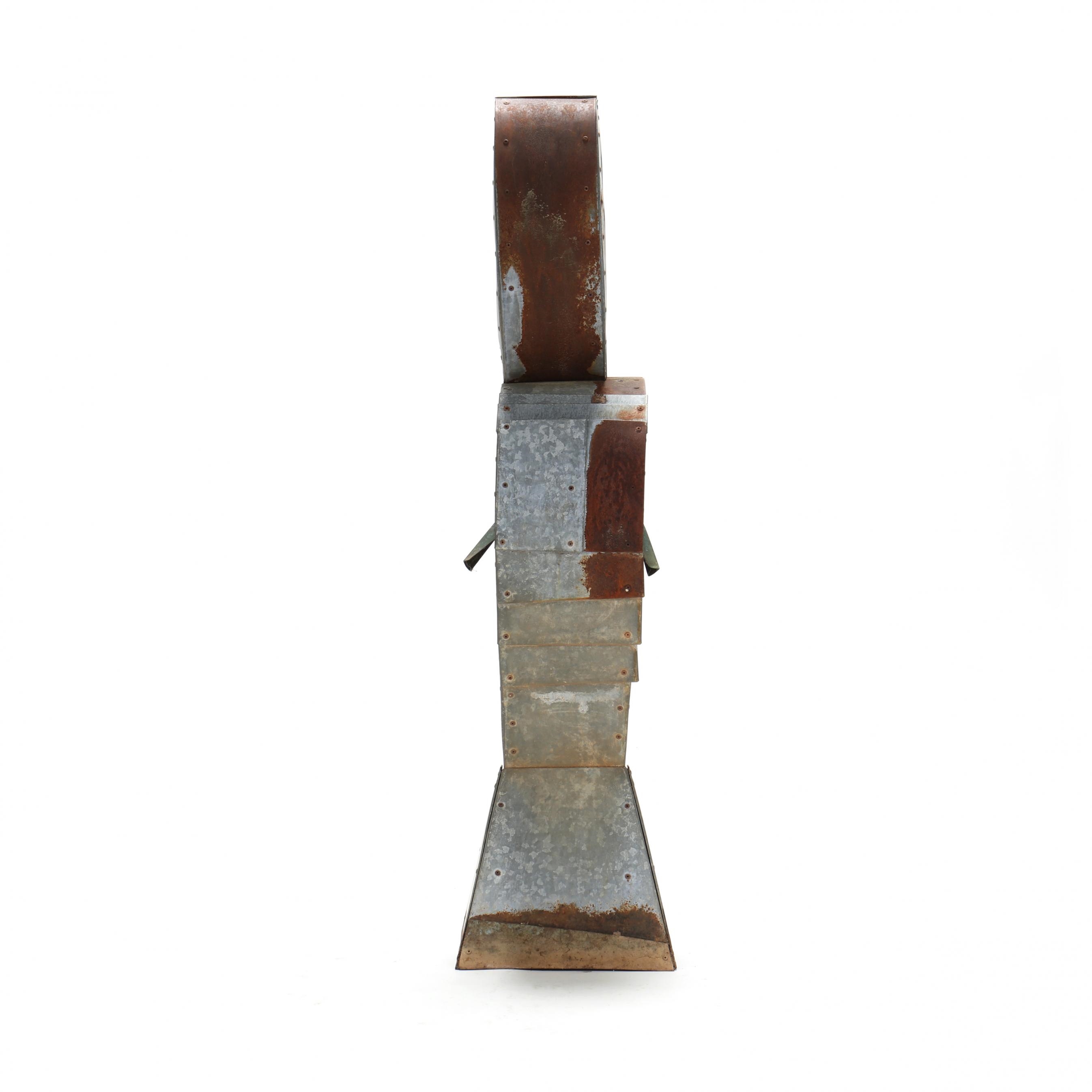 Rudy Rudisill | Mixed Metals Abstract Outdoor Sculpture (Late 20th ...