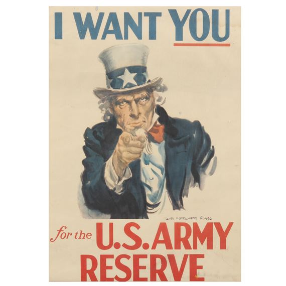 James Montgomery Flagg | Uncle Sam (I Want You for the U.S. Army ...