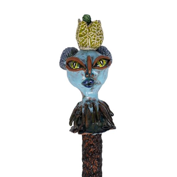 Jenny Orchard | Untitled (Blue Figurehead) | MutualArt