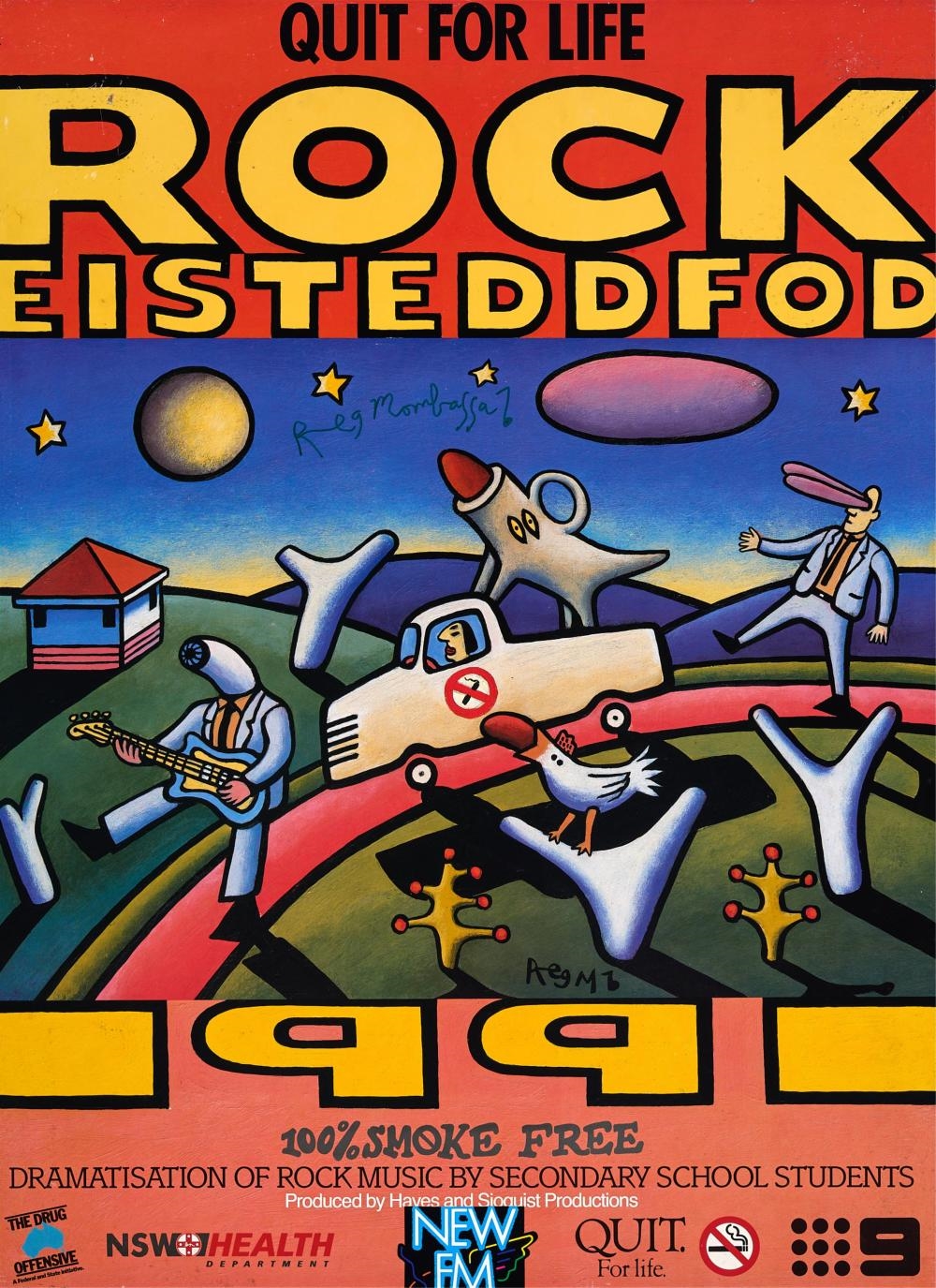 Chris O'Doherty | Quit for Life Rock Eisteddfod (1991) | MutualArt