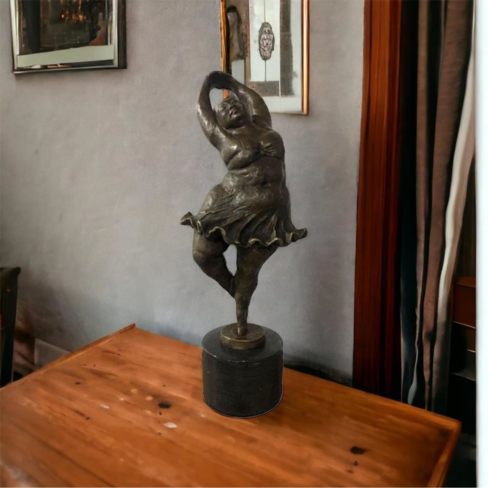 Fernando Botero | Voluptuous Ballerina | MutualArt