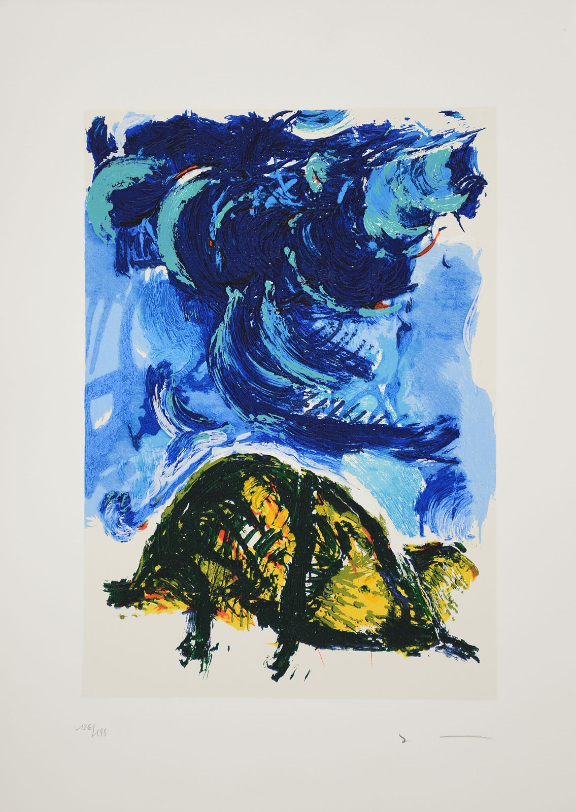 Mario Schifano | STELLE - NOTTE PER TERRA | MutualArt