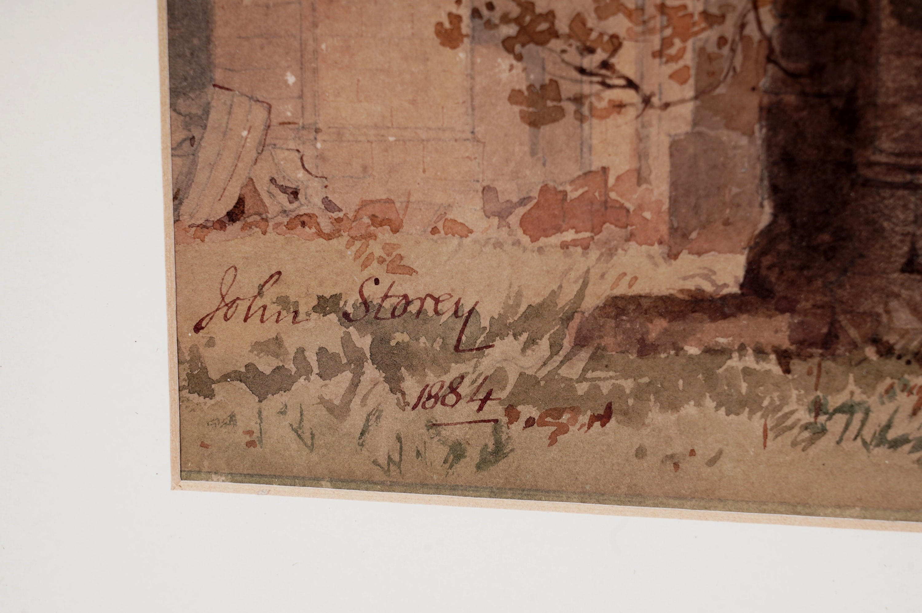 John Storey | Melrose Abbey (1884) | MutualArt