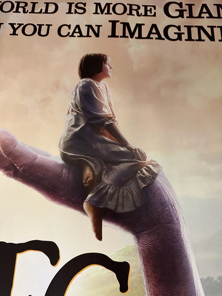 Steven Spielberg | A poster for Steven Spielberg's The BFG 76cmx 102cm ...