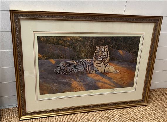 Anthony Gibbs | The Great White Tiger by Anthony Gibbs print 1146/1500 ...
