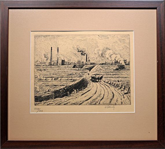Vladimir Silovsky | Industriální krajina | MutualArt