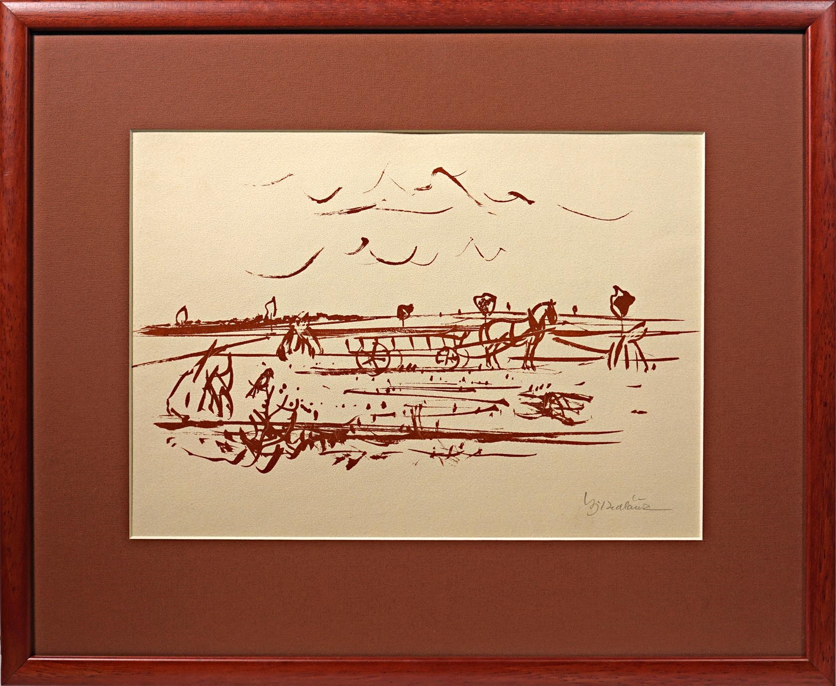 Vojtěch Sedláček | O žních v polích | MutualArt