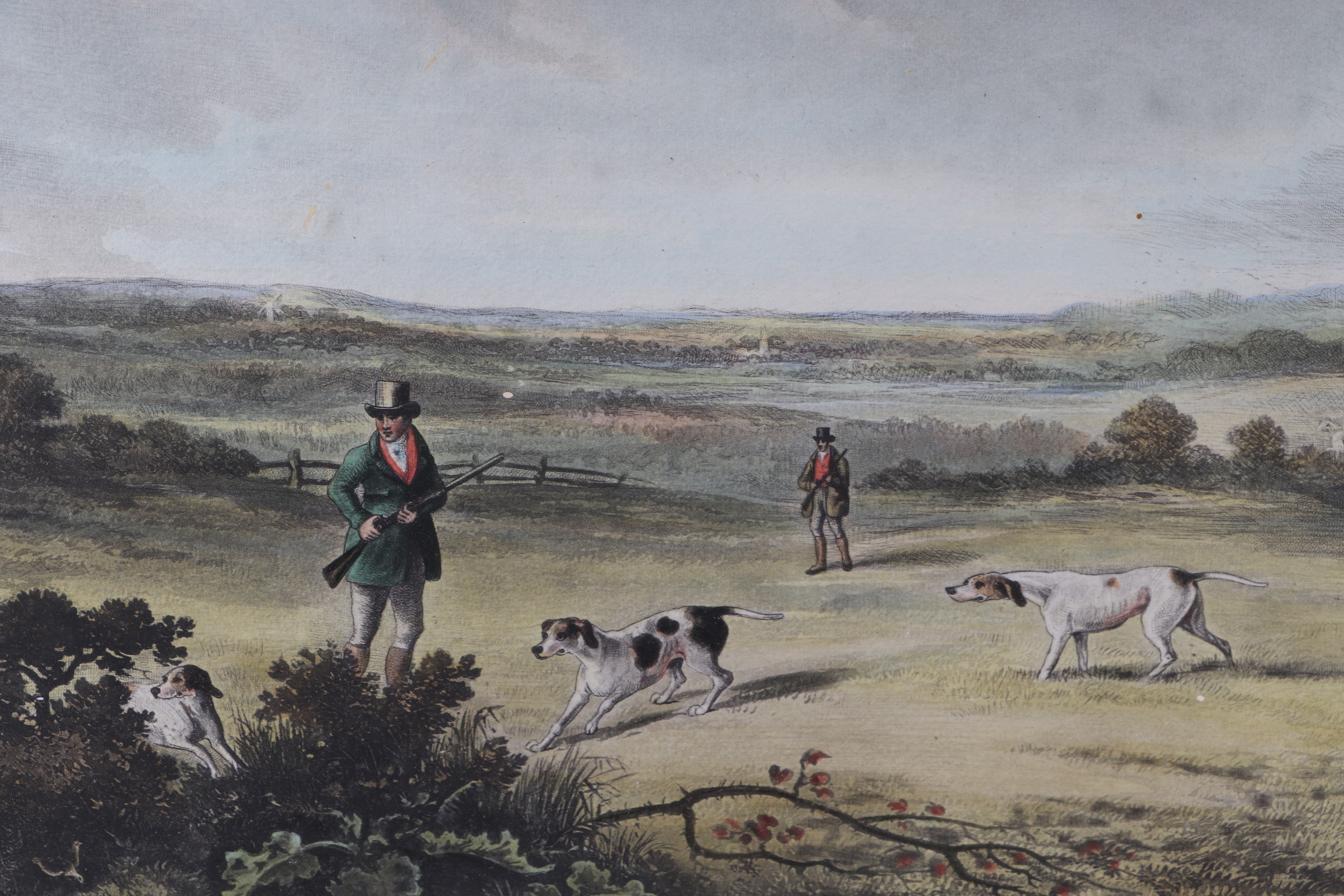 Dean Wolstenholme the Elder | a group of three coloured hunting prints ...