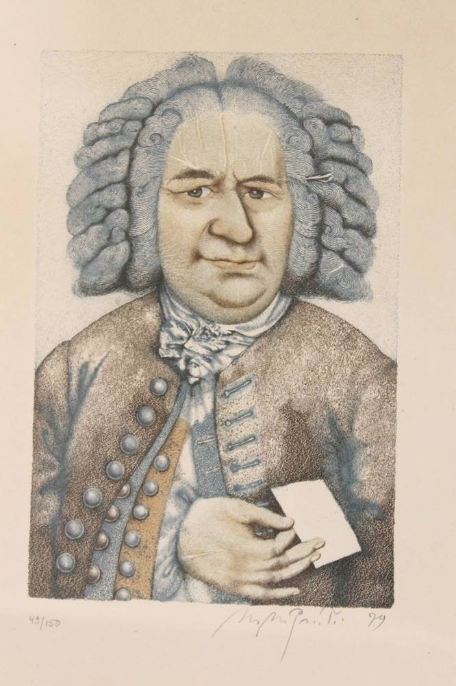 Michael Mathias Prechtl | Johann Sebastian Bach (1979) | MutualArt