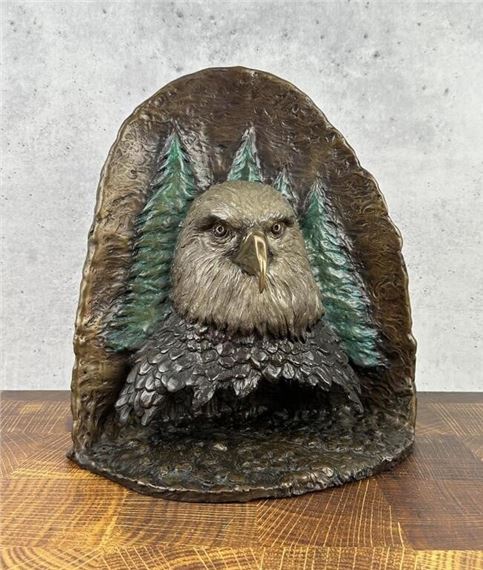 Ron Foreman | Ron Foreman Montana Eagle Bronze | MutualArt