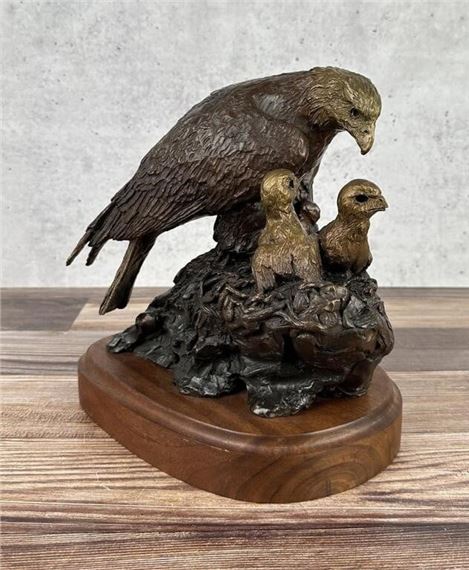 Joe Halko | Joe Halko Montana Eagle Bronze (1976) | MutualArt