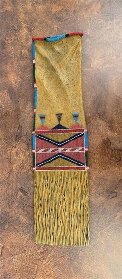 R. Scott Nickell | R Scott Nickell Indian Crow Pipe Bag Bronze (Circa ...