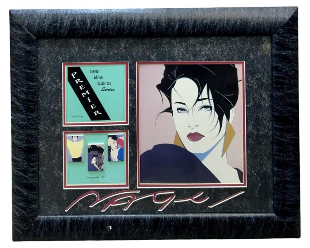 Patrick Nagel | 2pc.Patrick Nagel Limited Edition Premier Collages ...