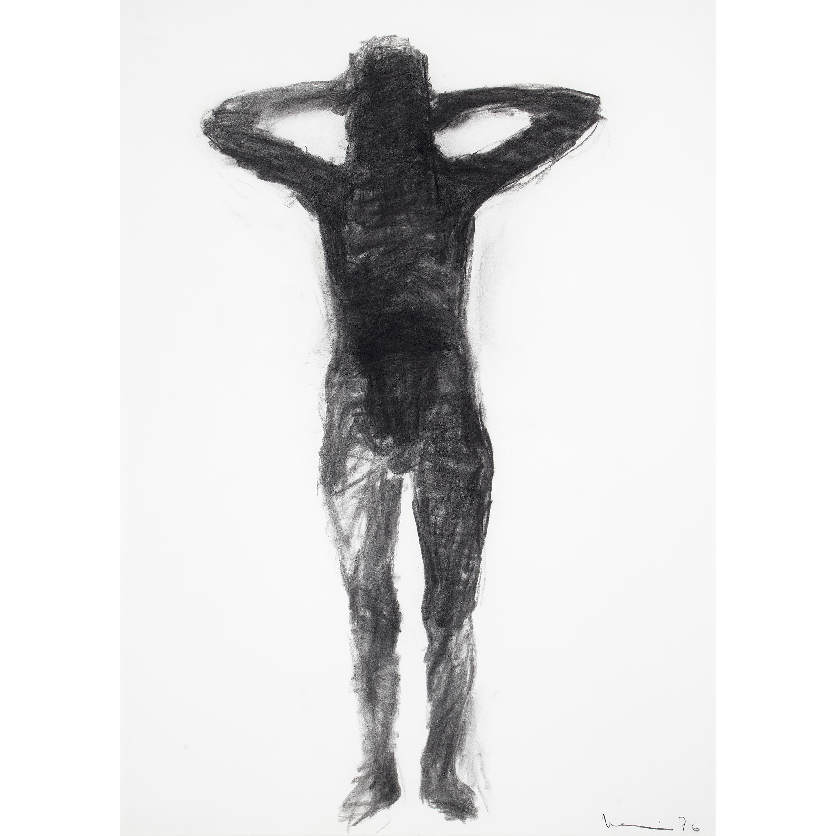 Manuel Neri | Remaking Mary Julia Sculpture No 2 Preparatory Drawing ...