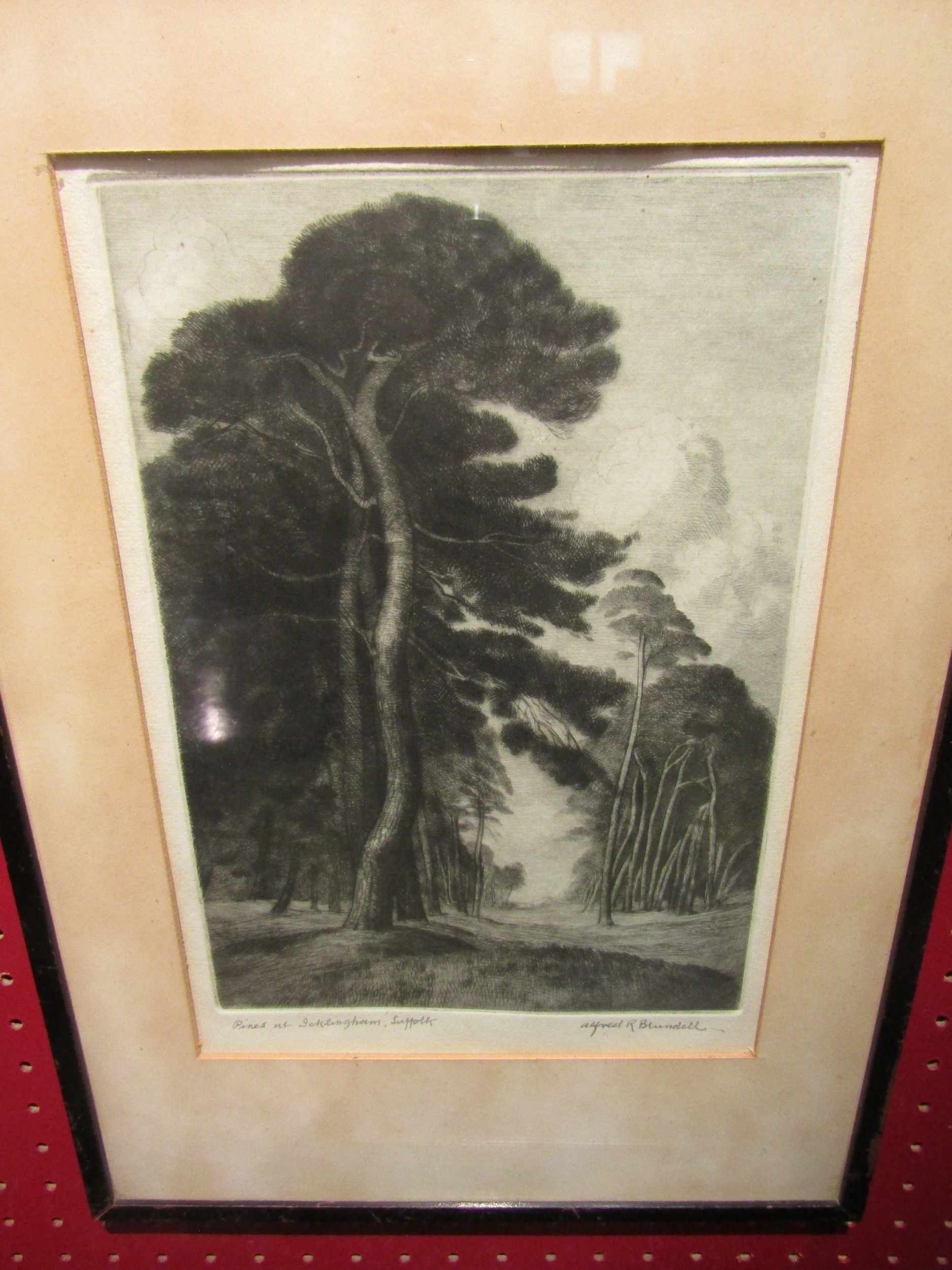 Alfred Richard Blundell | ALFRED RICHARD BLUNDELL (1883-1968): A framed ...