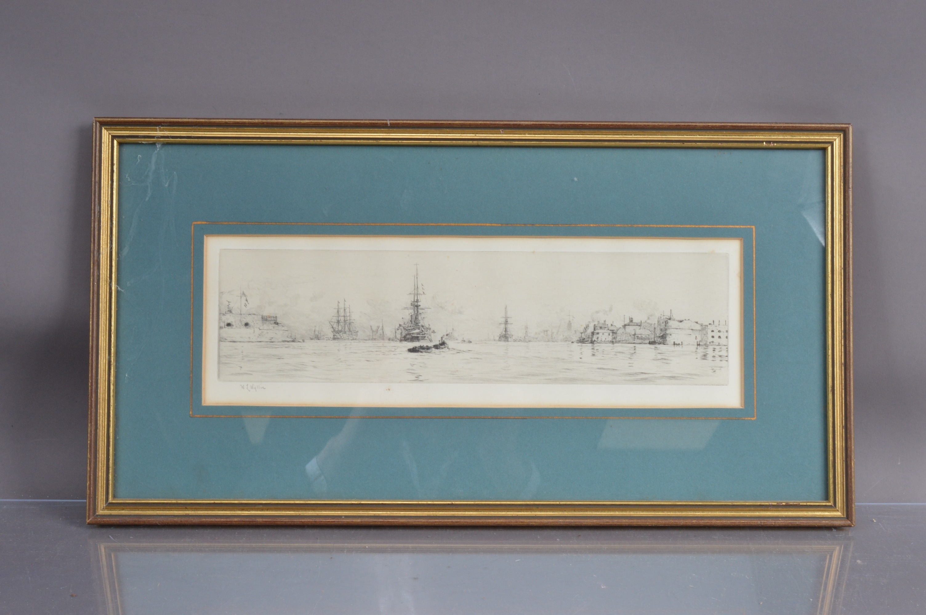 William Lionel Wyllie | Warships in Portsmouth Harbour - Victory Afloat ...
