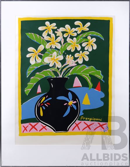 Ken Done | Frangipani | MutualArt