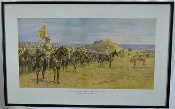 Charles Johnson Payne | The Last Parade of the King's Dragoon Guards ...