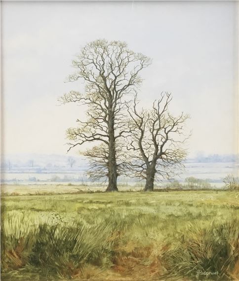 John Ridgewell | 2004) mixed media - Two Trees, Stoke by Nayland ...