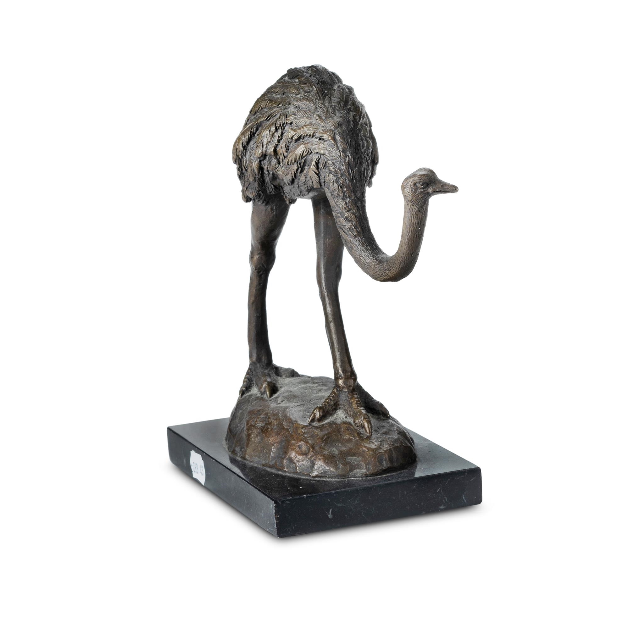 Miguel Fernando López (Milo) | Bronze Sculpture of an Emu | MutualArt