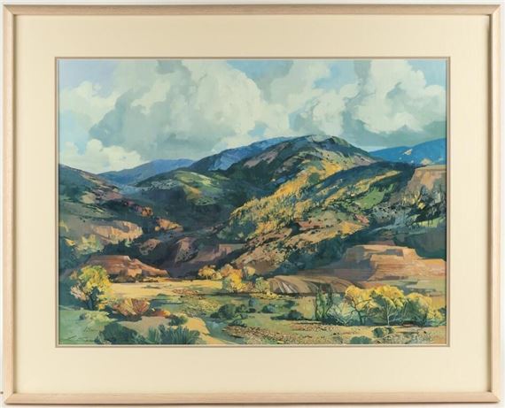 Laurence Sisson | Art L Sisson The Desert Chorale Framed Print (1991 ...
