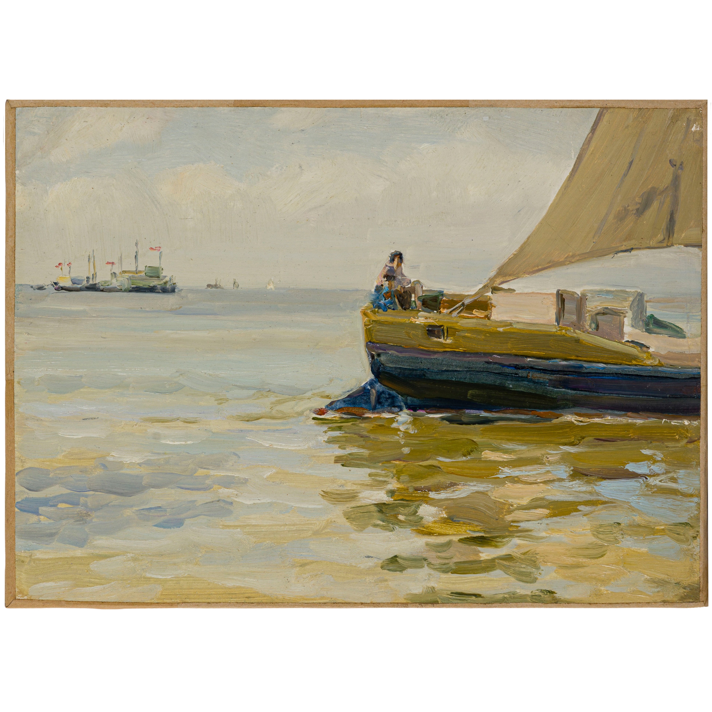 Sergei Shomin | Barca a vela | MutualArt