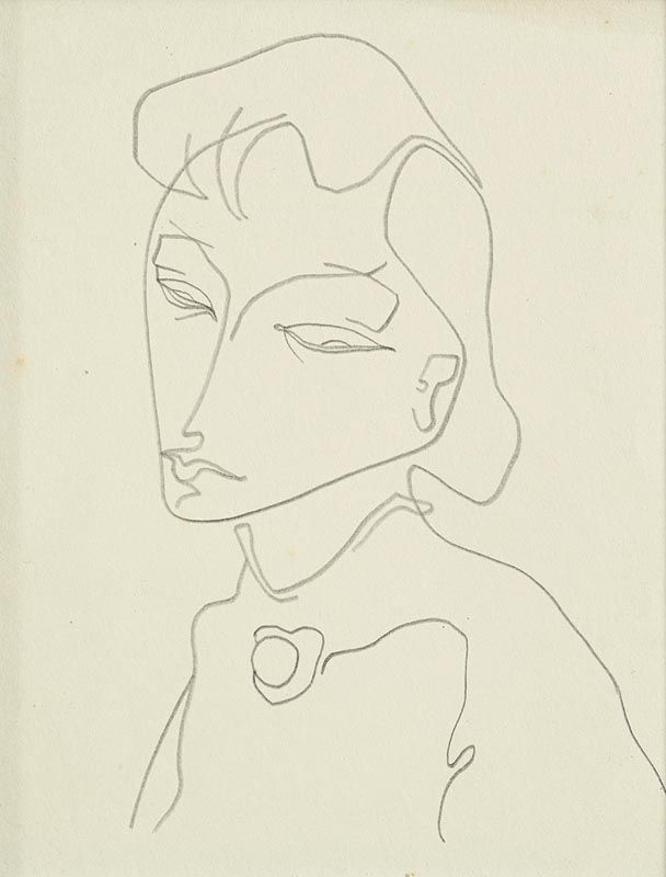 Colin Middleton | Farmhouse and Outbuildings (Circa 1958) | MutualArt