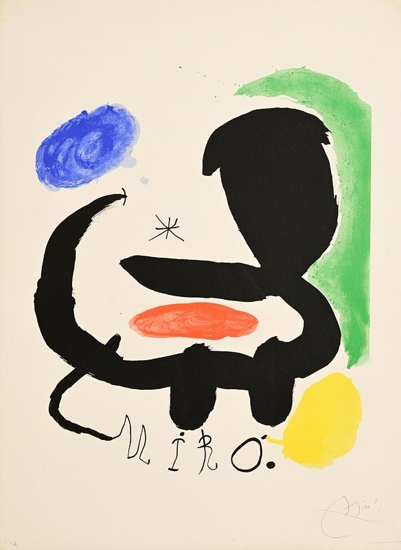 Joan Miró | Libre del Sis Sentits (Circa 1981) | MutualArt