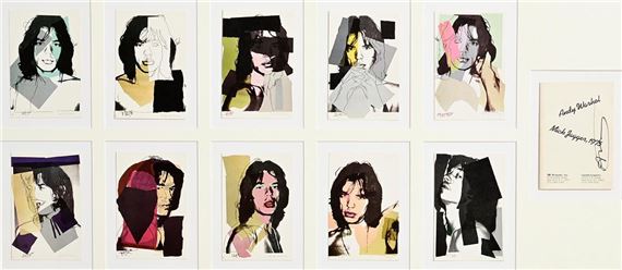 Andy Warhol | Mick Jagger (1975 (1975) | MutualArt