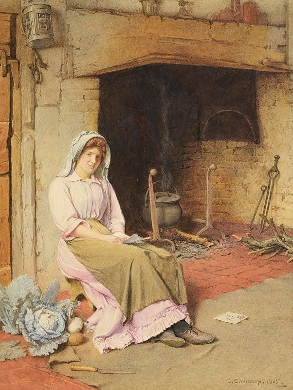 Charles Edward Wilson | Blowing Bubbles | MutualArt