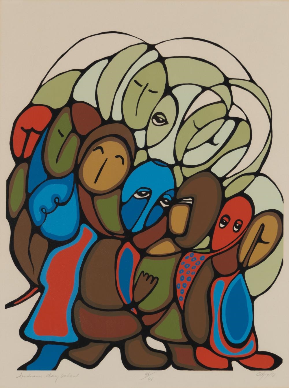 Daphne Odjig | All the World is a Stage | MutualArt