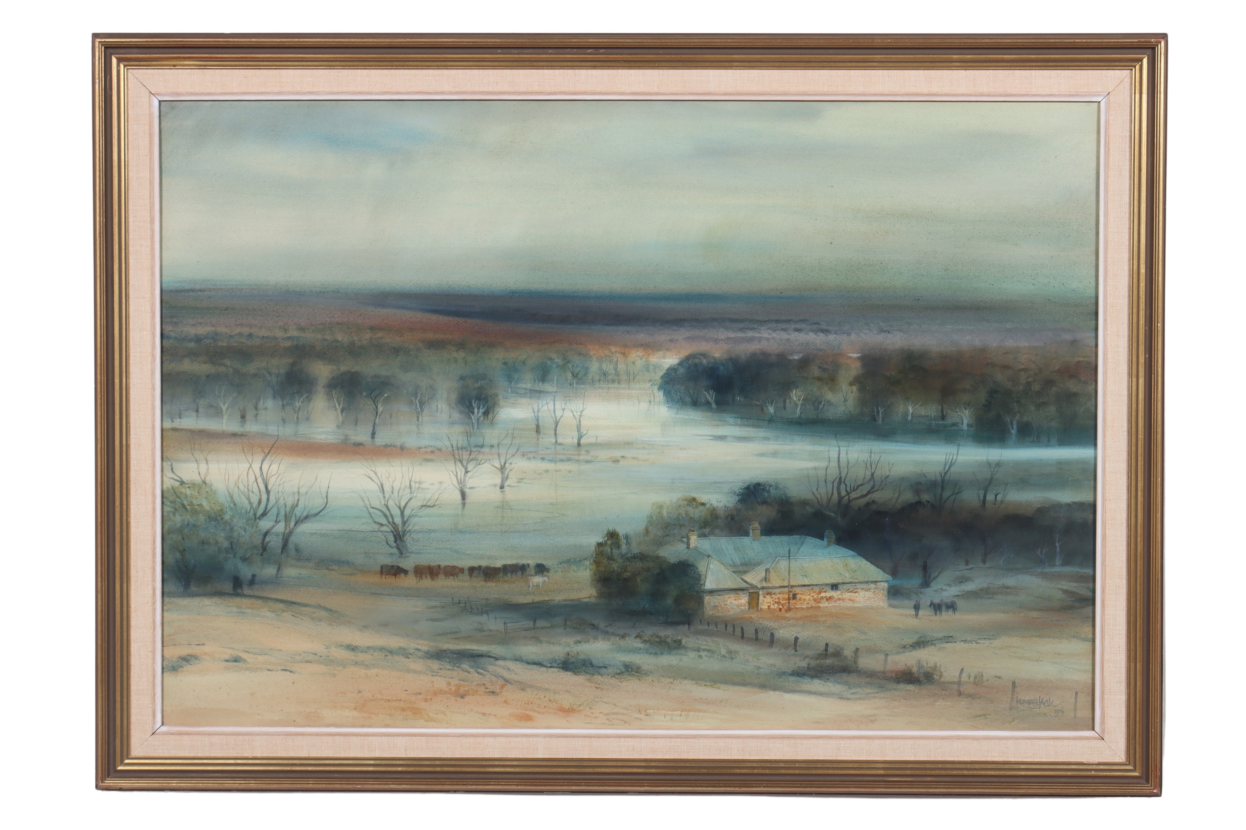 Kenneth Jack | Murray River Floods | MutualArt