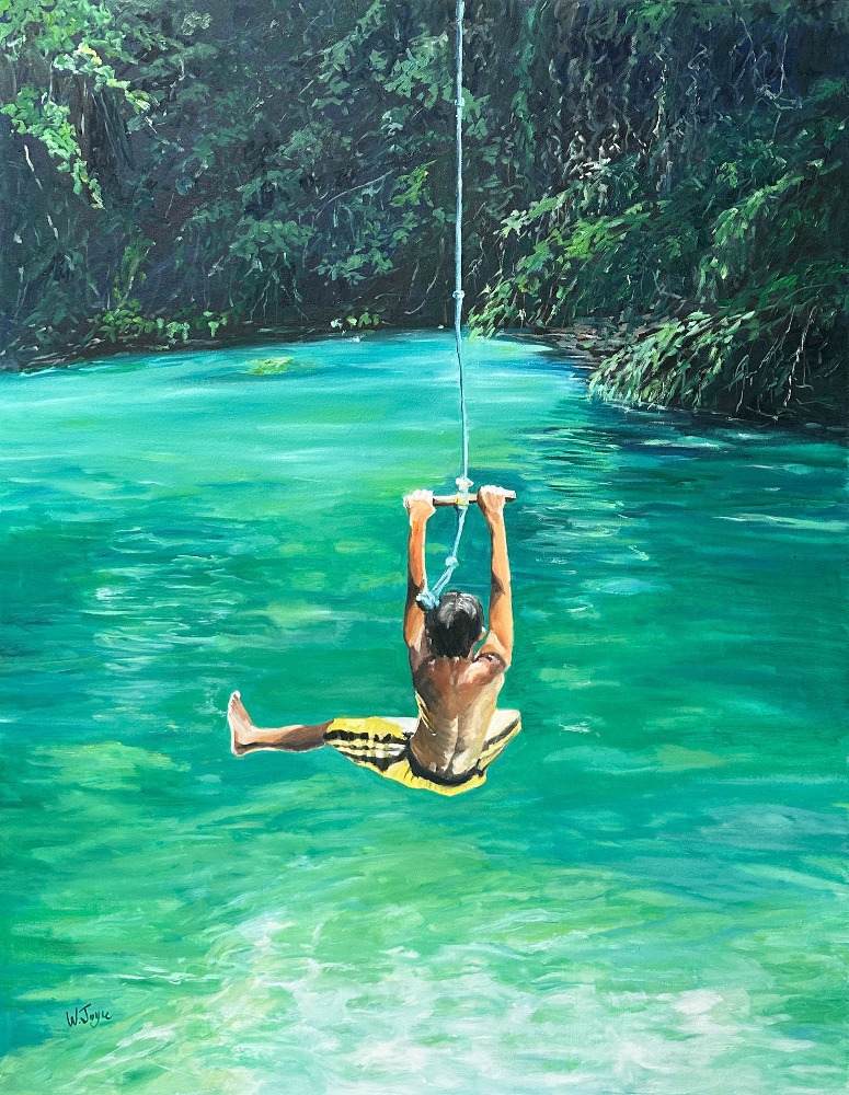 Wendy Joyce | Jungle Swim | MutualArt