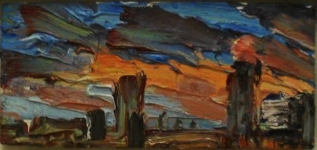Edward Beale | Sunset over Walnut Tree Walk | MutualArt