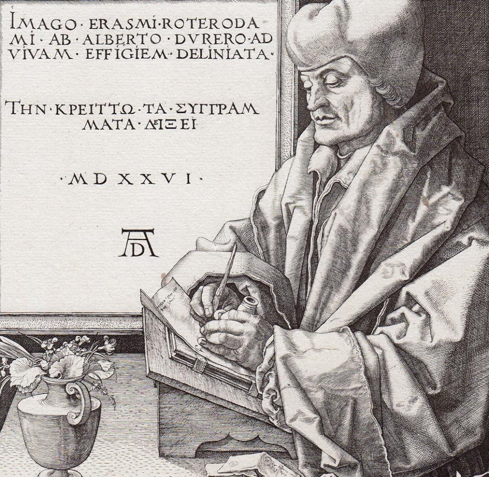 Albrecht Dürer | Erasmus of Rotterdam (1471) | MutualArt