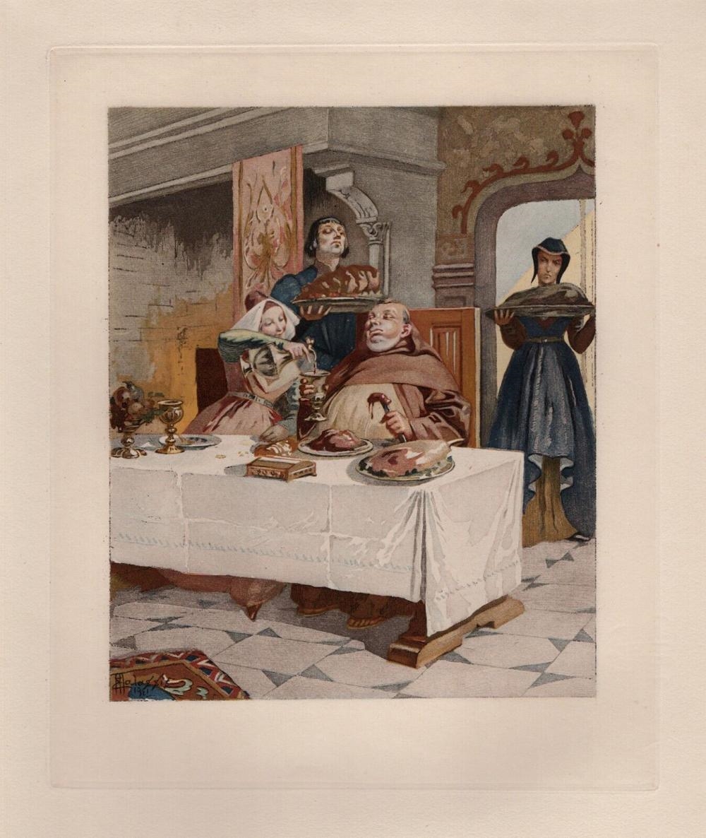 Edmond Malassis | The Gentleman's Dinner Party (Le dîner du Gentleman ...