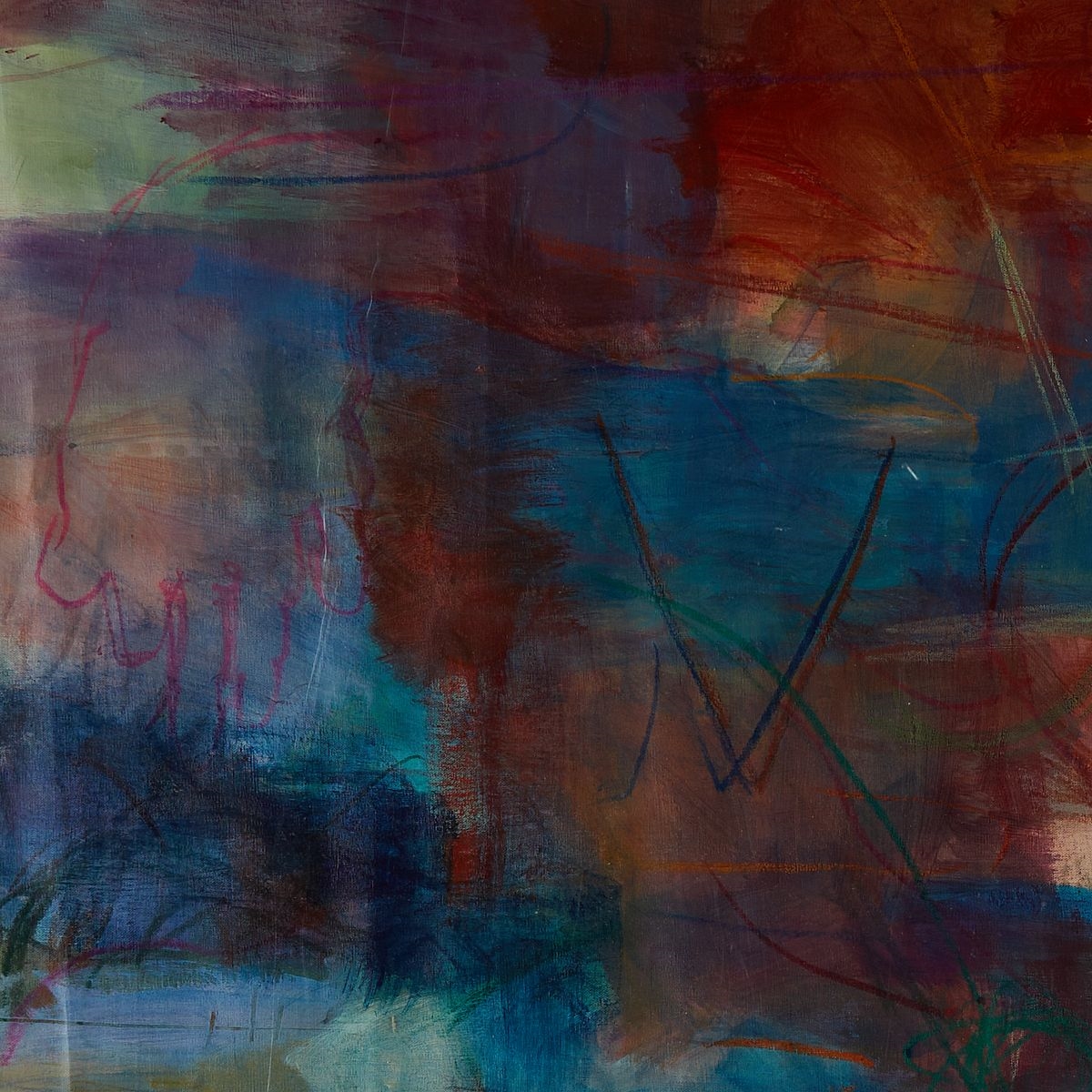 Patrick Bradley | Patrick Bradley Incadu Acrylic on Canvas 1988 (1988 ...