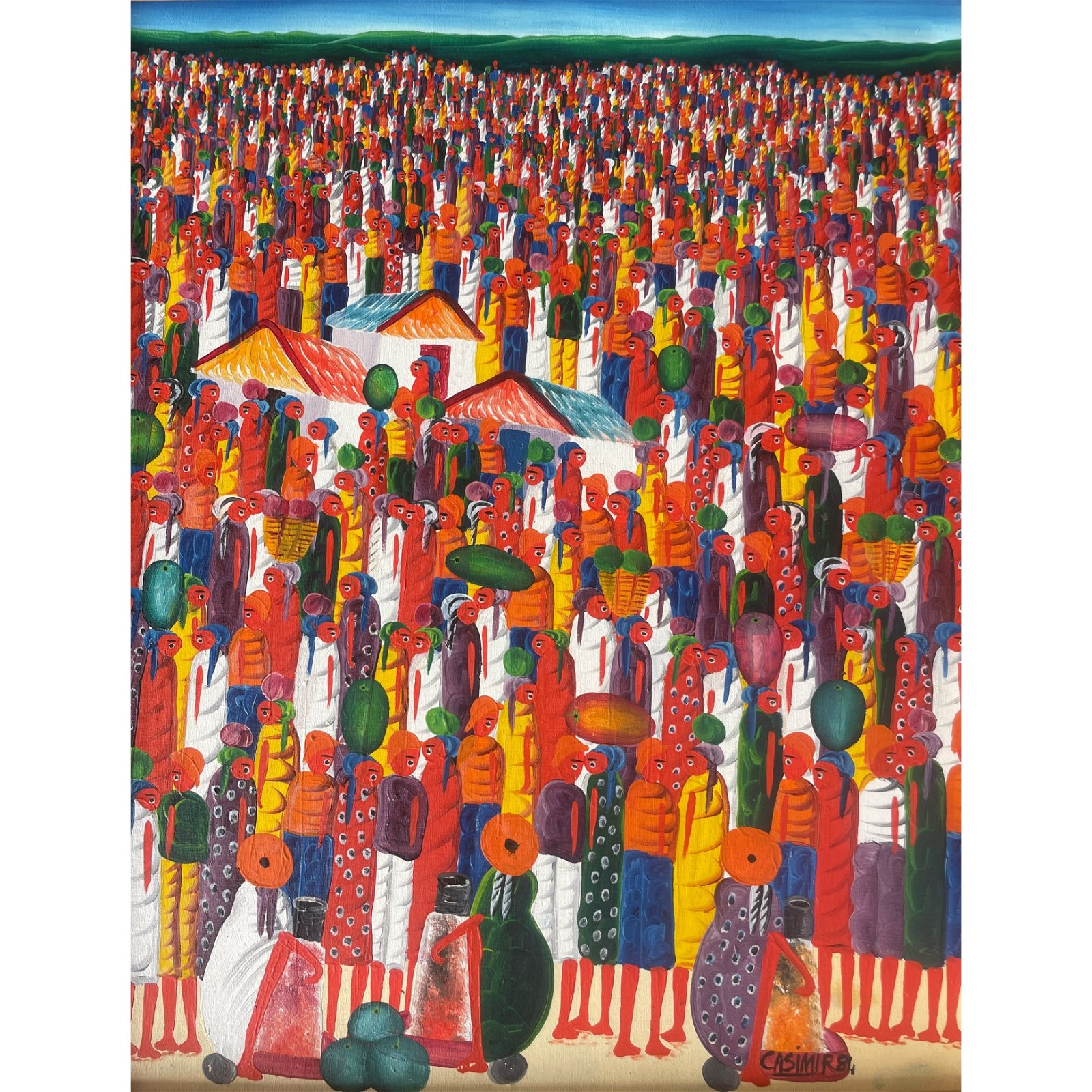 Laurent Casimir | Laurent Casimir - Haitian Painting - Circa 1984 ...