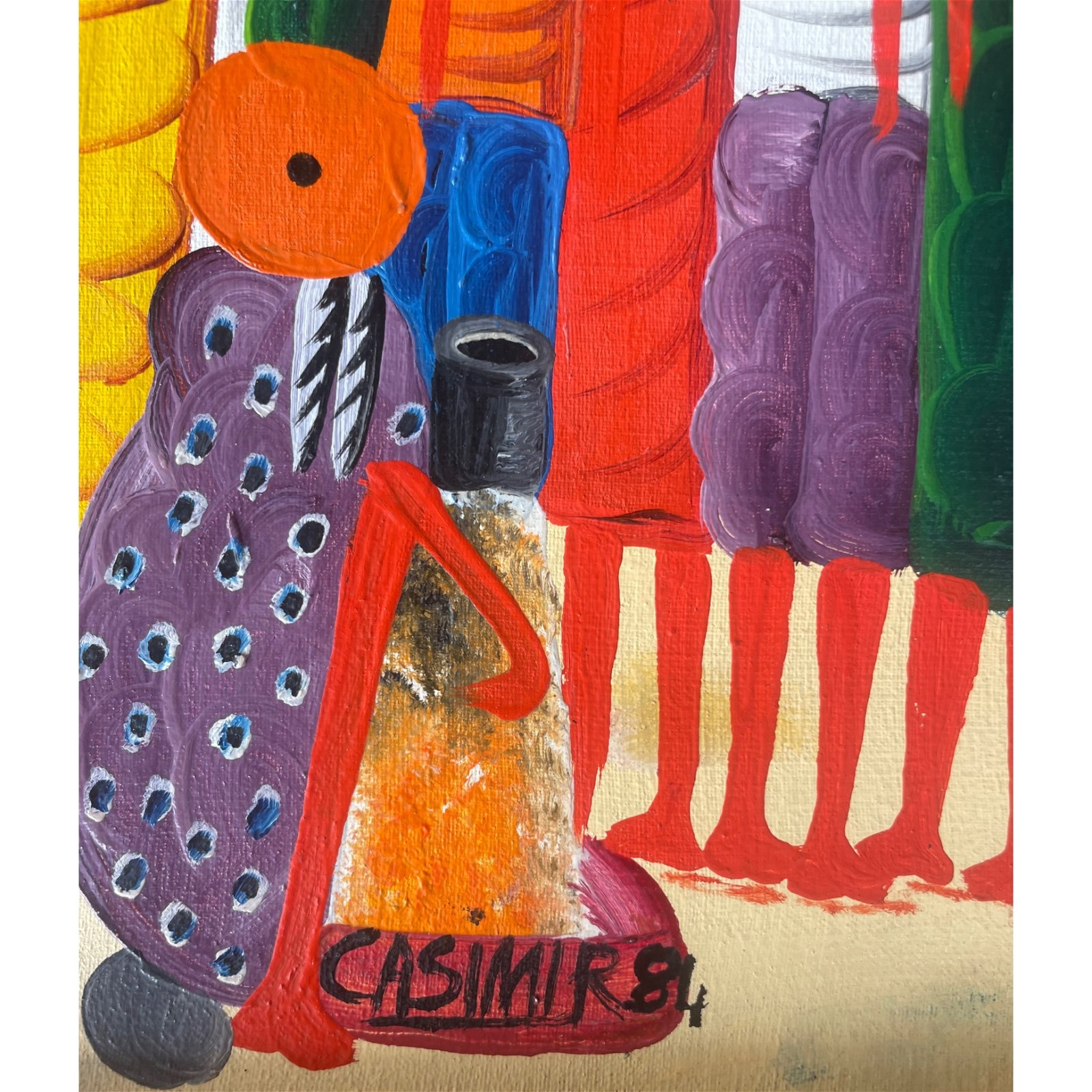 Laurent Casimir | Laurent Casimir - Haitian Painting - Circa 1984 ...