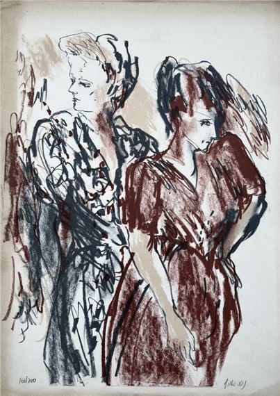 Nitza Flantz | Two women | MutualArt