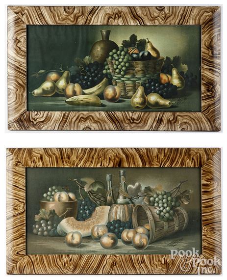 George Hadland | Pair of lithograph still lifes | MutualArt