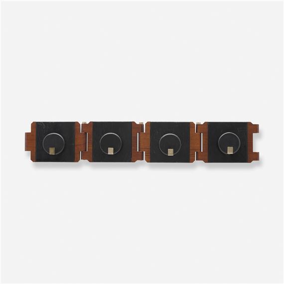 Ico Parisi | Wall-mounted coat rack, model 1801 (1959) | MutualArt